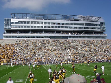 Kinnick Stadium Seating Chart - Row & Seat Numbers