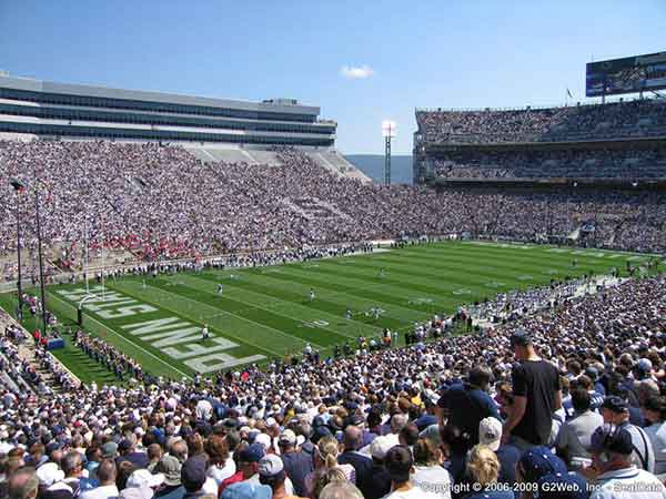 Beaver Stadium Seat Views - Section by Section