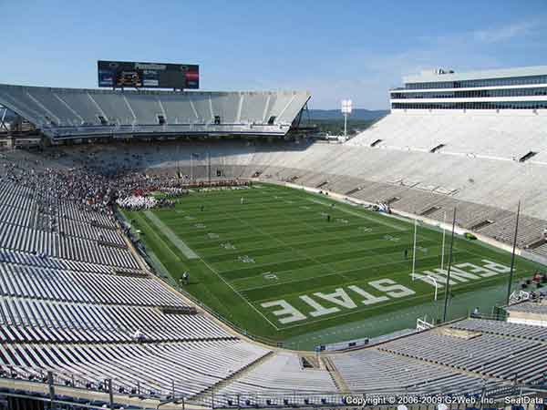 Beaver Stadium Seat Views - Section by Section