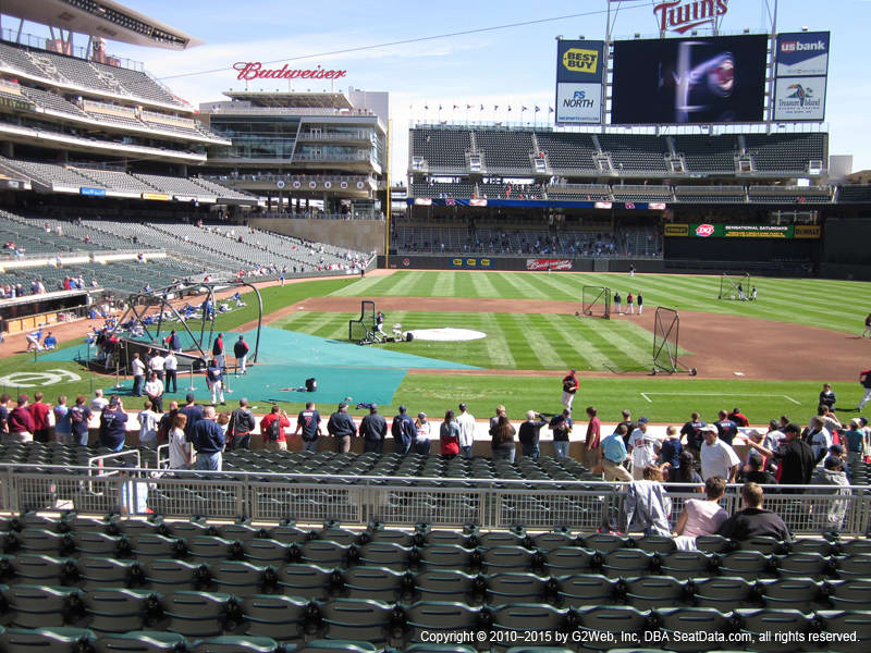 Target Field Seat Views - Section by Section