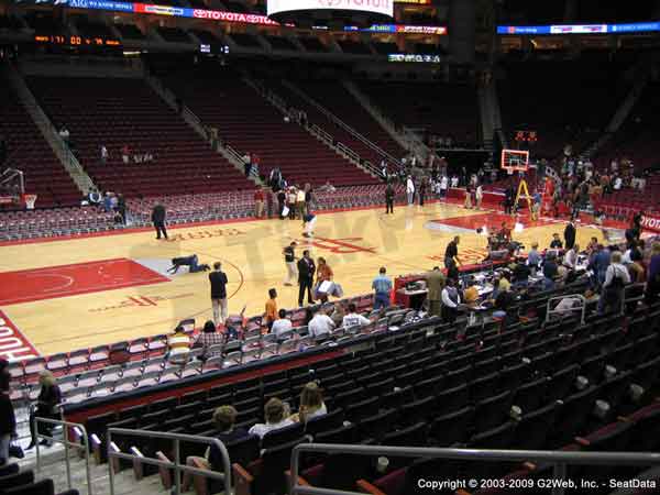 Toyota Center Seat Views - Section by Section